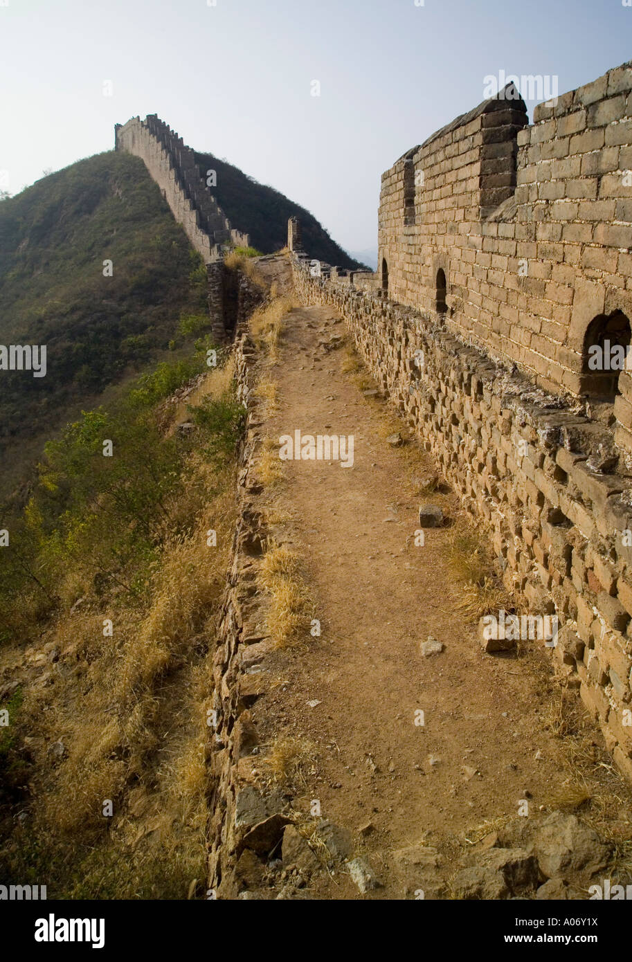 The Great Wall left to fall apart Stock Photo - Alamy