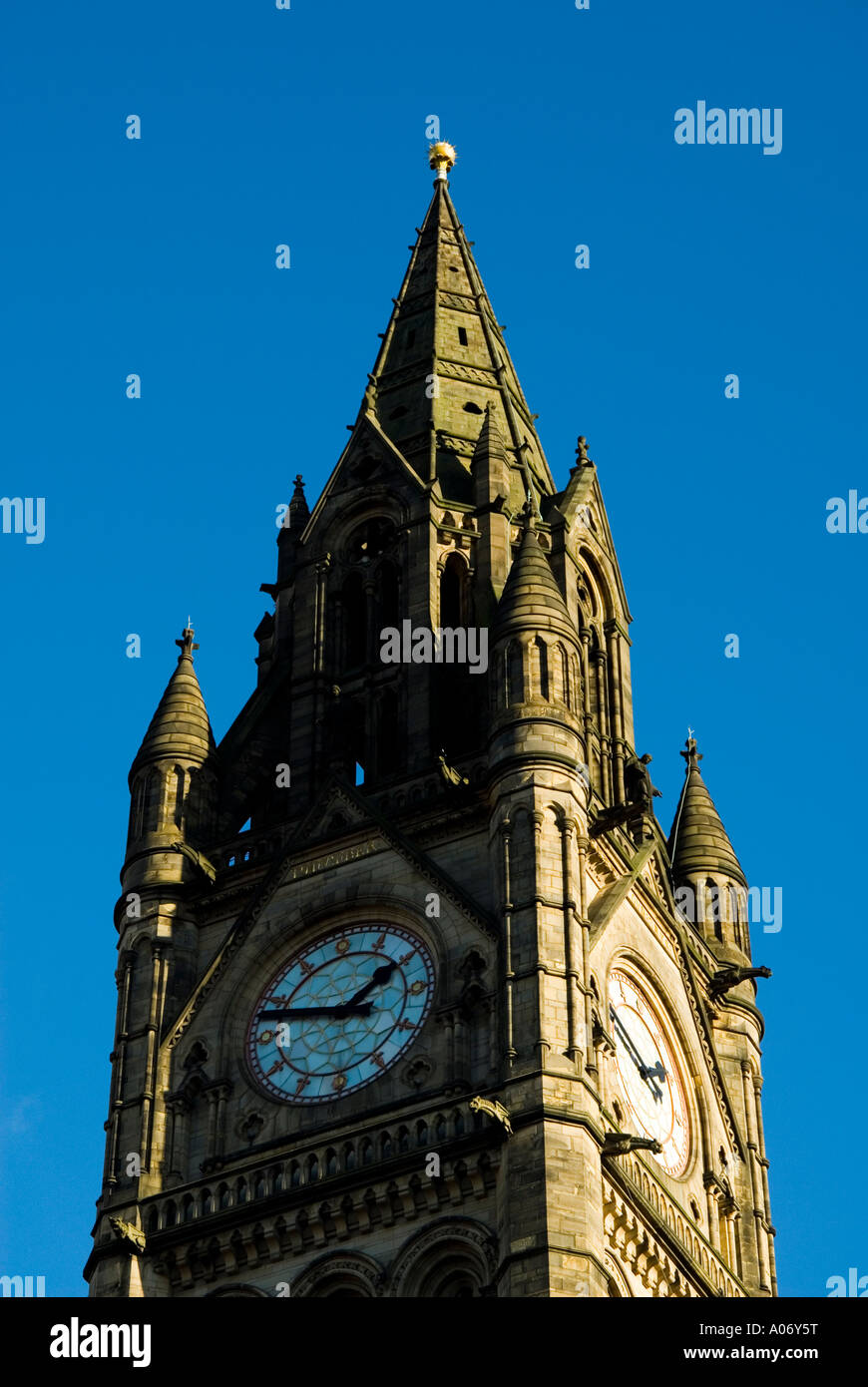 Clock tower historic clock manchester hi-res stock photography and ...