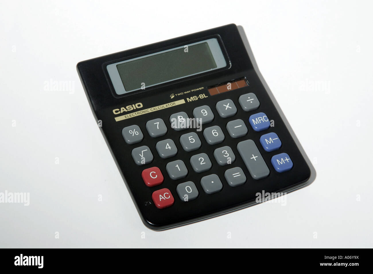 Calculator on white backgraound Stock Photo - Alamy