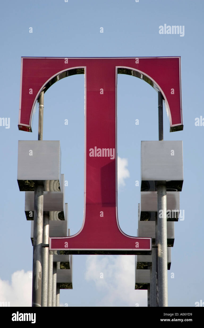 Logo deutsche telekom hi-res stock photography and images - Alamy