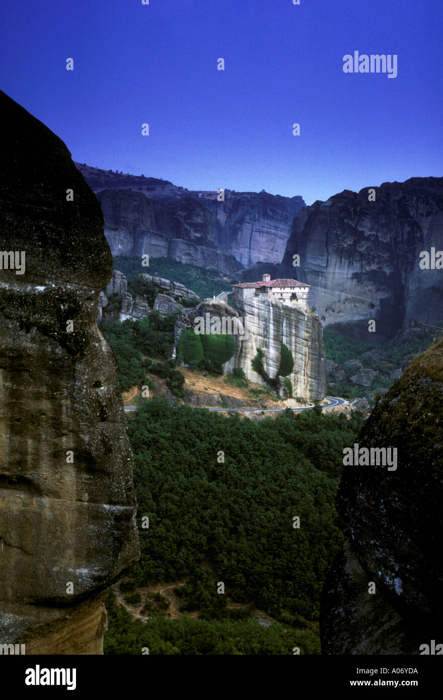 The Holy Monastery of Saint Nicholas Anapausas, Meteora, near Kalambaka ...