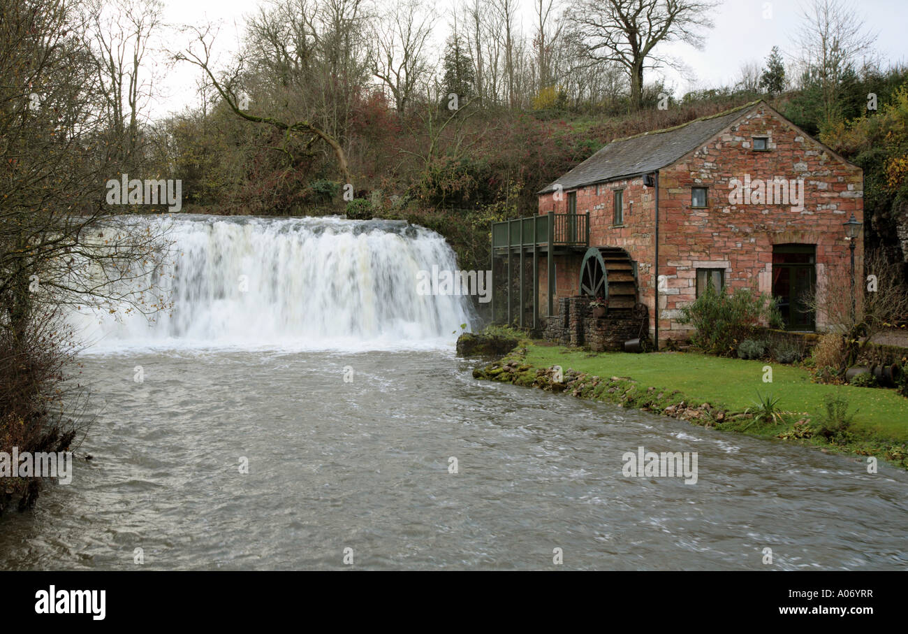 Rutter Falls, Appleby, Cumbria, watermill converted to domestic home ...