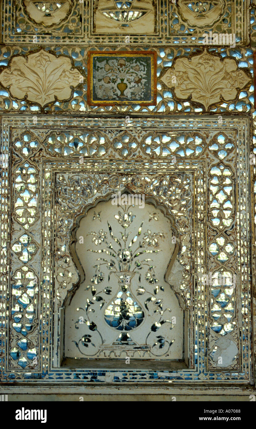 Sheesh Mahal, Amber Fort, Rajasthan, India Stock Photo - Alamy