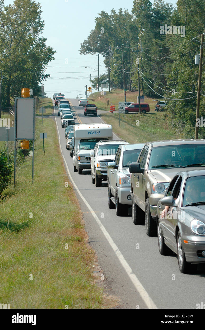 Two Lane Road Traffic