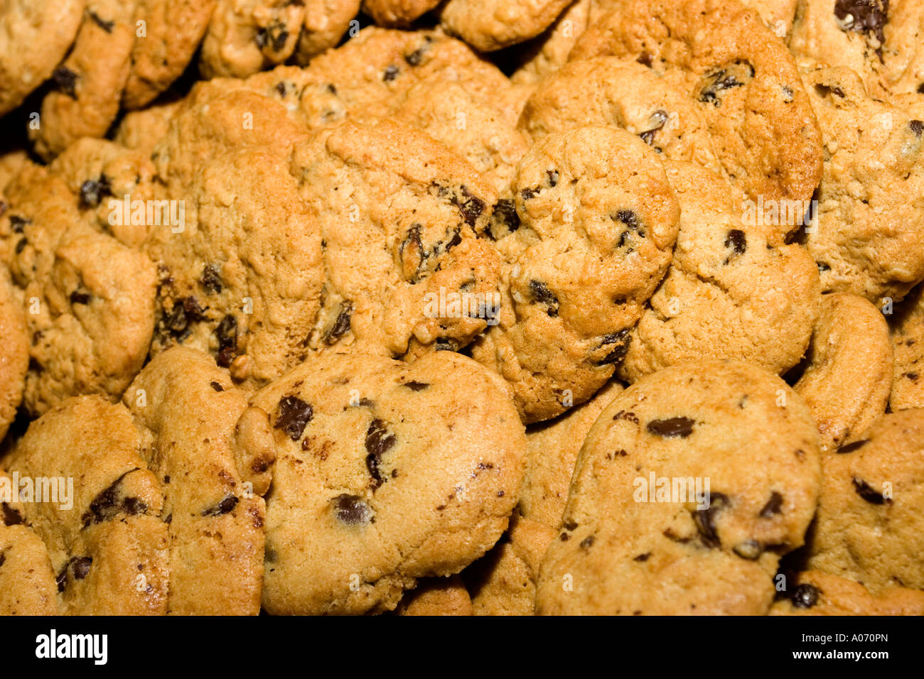 Chocolate chip cookies Stock Photo - Alamy