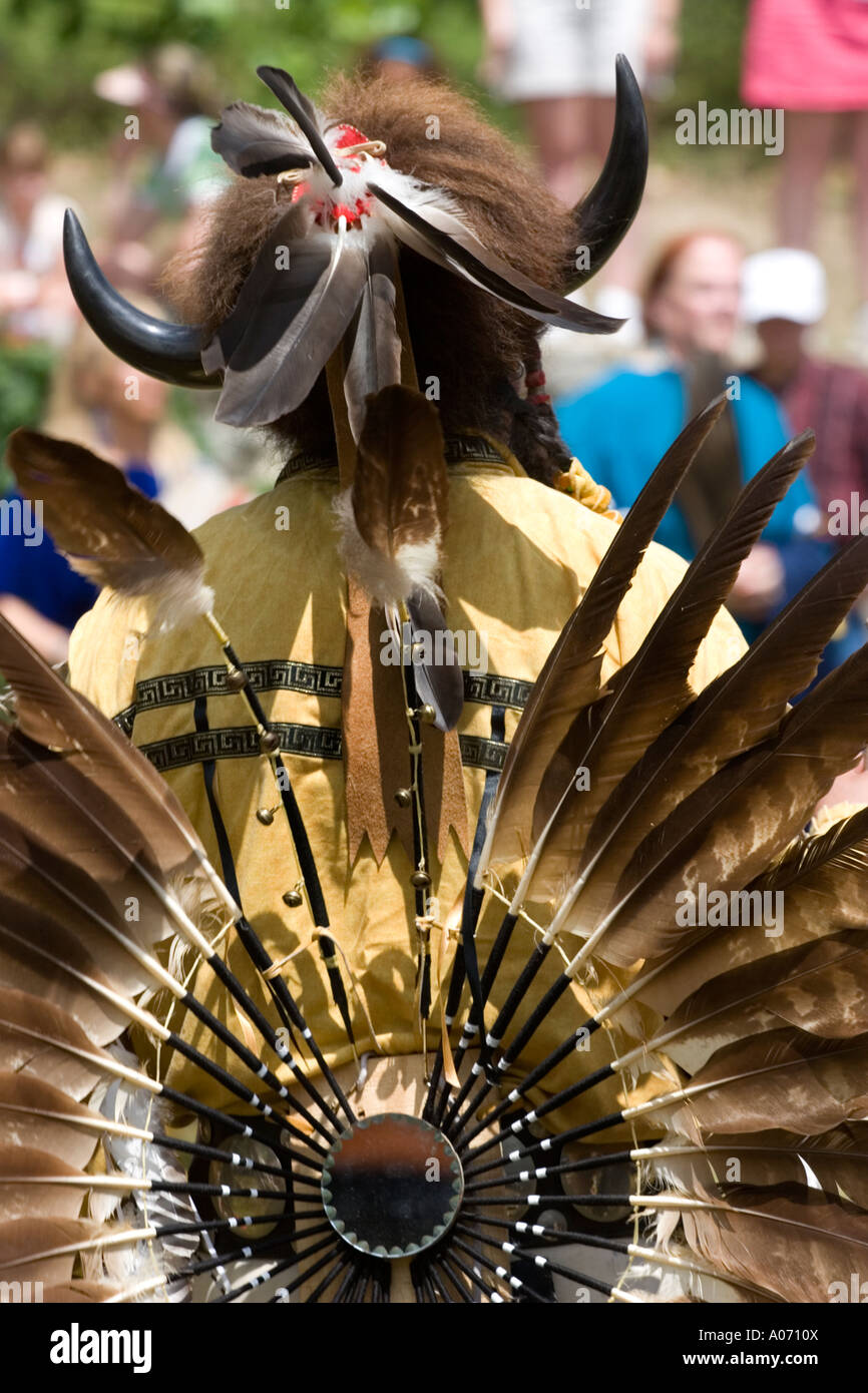 American indian buffalo dance hi-res stock photography and images - Alamy