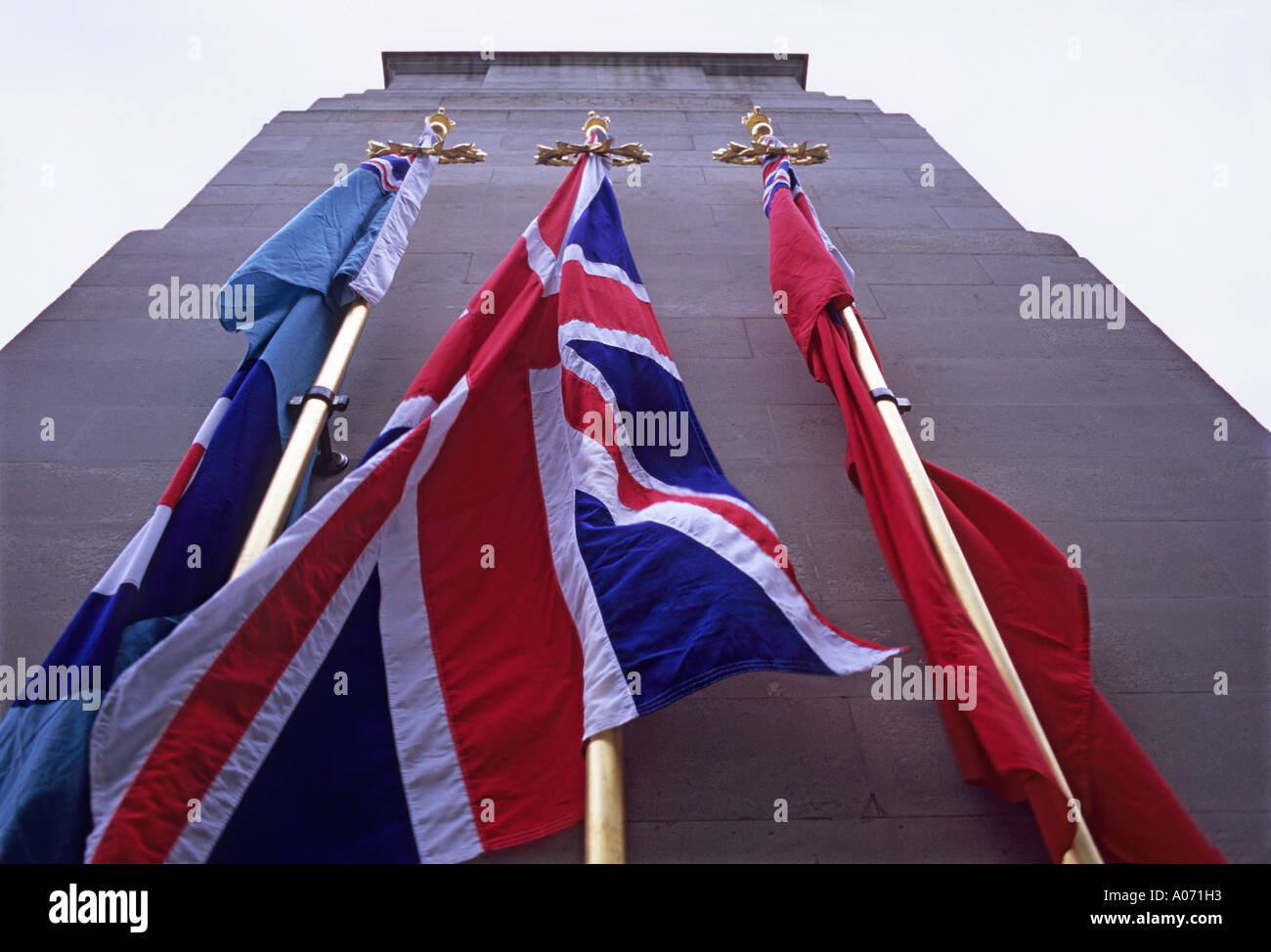 Flags at the cenotaph hi-res stock photography and images - Alamy