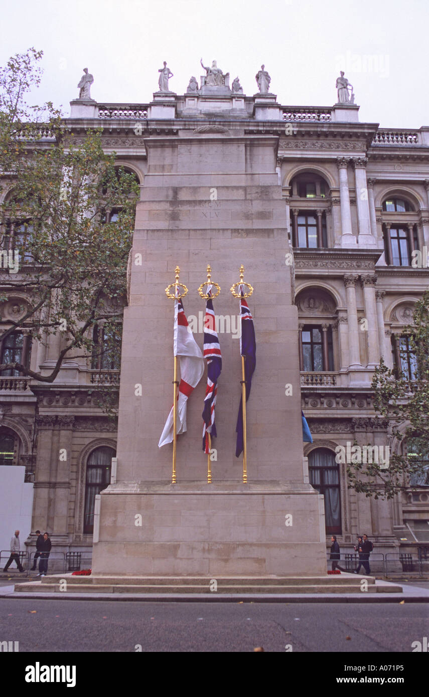 Cenotaph london flags hi-res stock photography and images - Alamy
