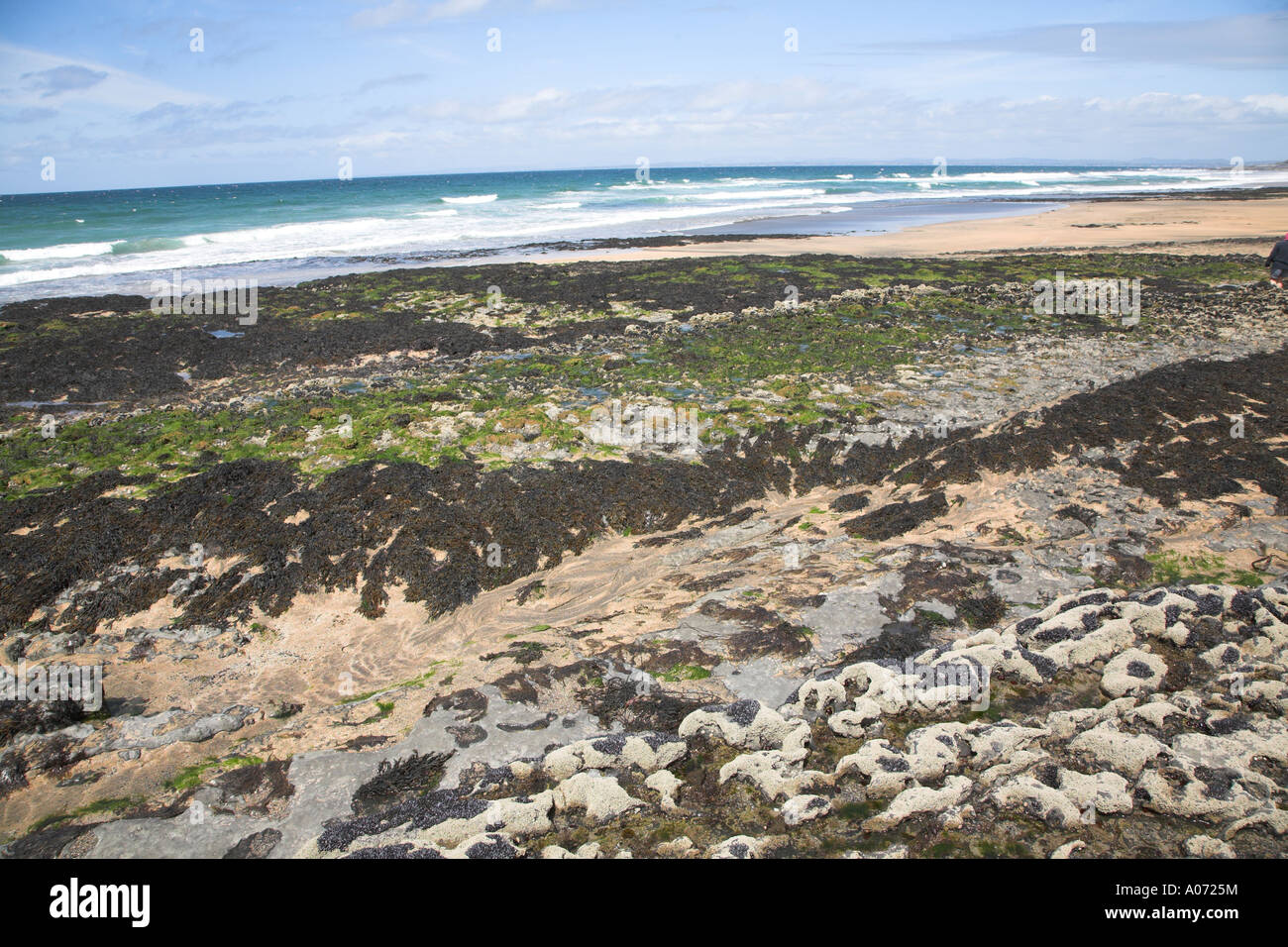 Inter tidal zone Fanore beach County Clare Ireland Stock Photo - Alamy