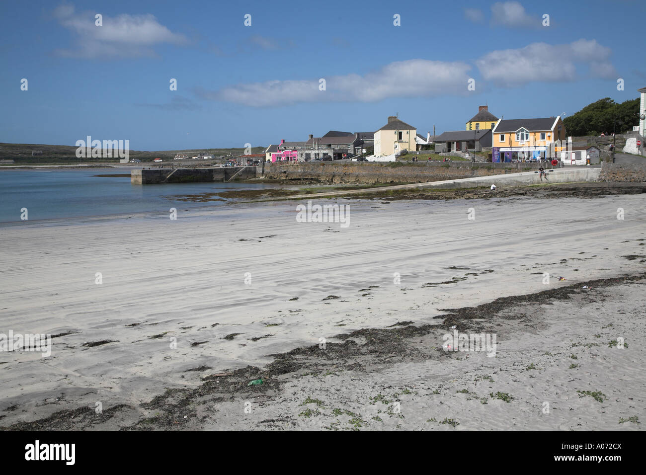 Kilronan village, Inishmore, Aran Islands, County Clare, Ireland Stock ...