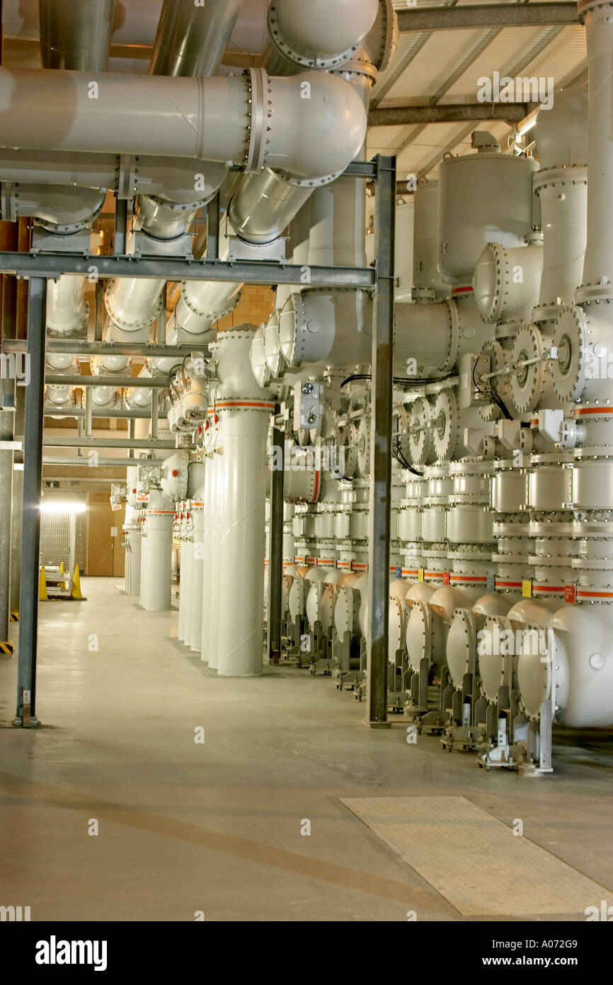 Gas Insulated Switching GIS electrical power transmission plant systems ...