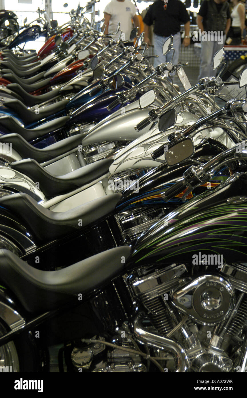 Big Dog MC, All In A Row 2 Stock Photo - Alamy