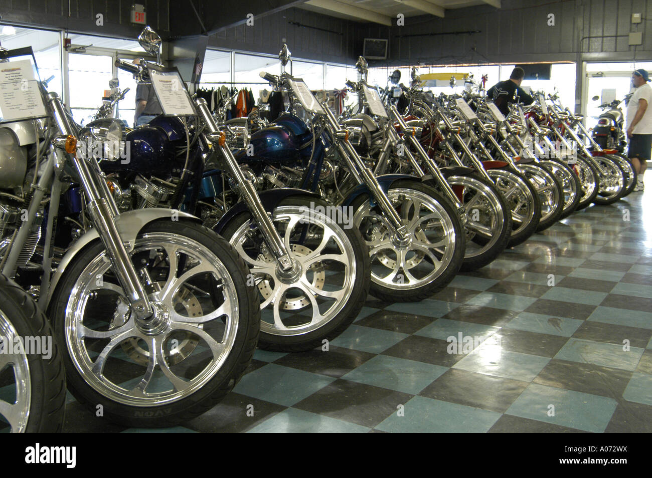 Big Dog MC, All In A Row 3 Stock Photo - Alamy