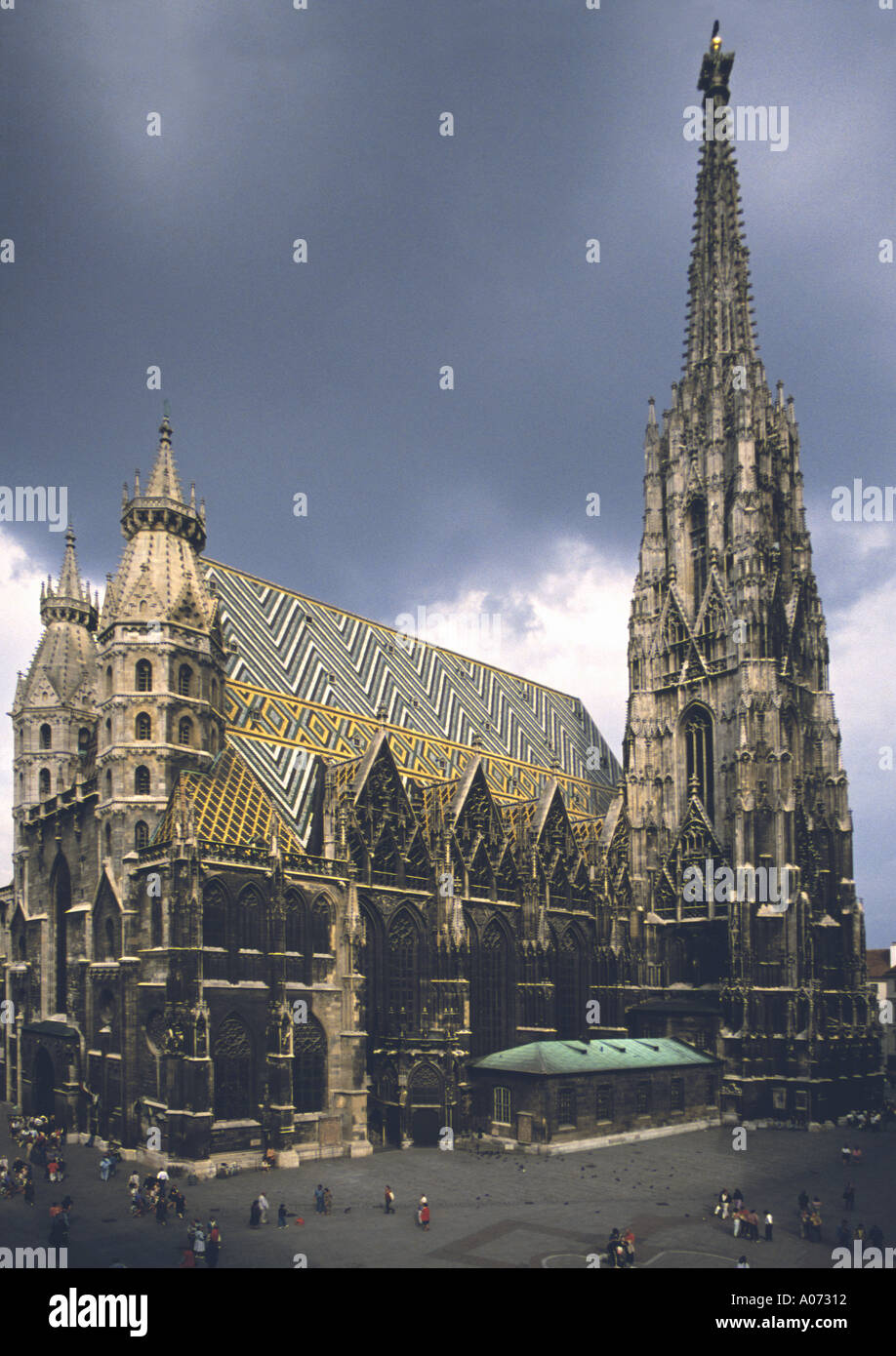 The St Stephan Cathedral Stephansdom Vienna Austria Stock Photo - Alamy