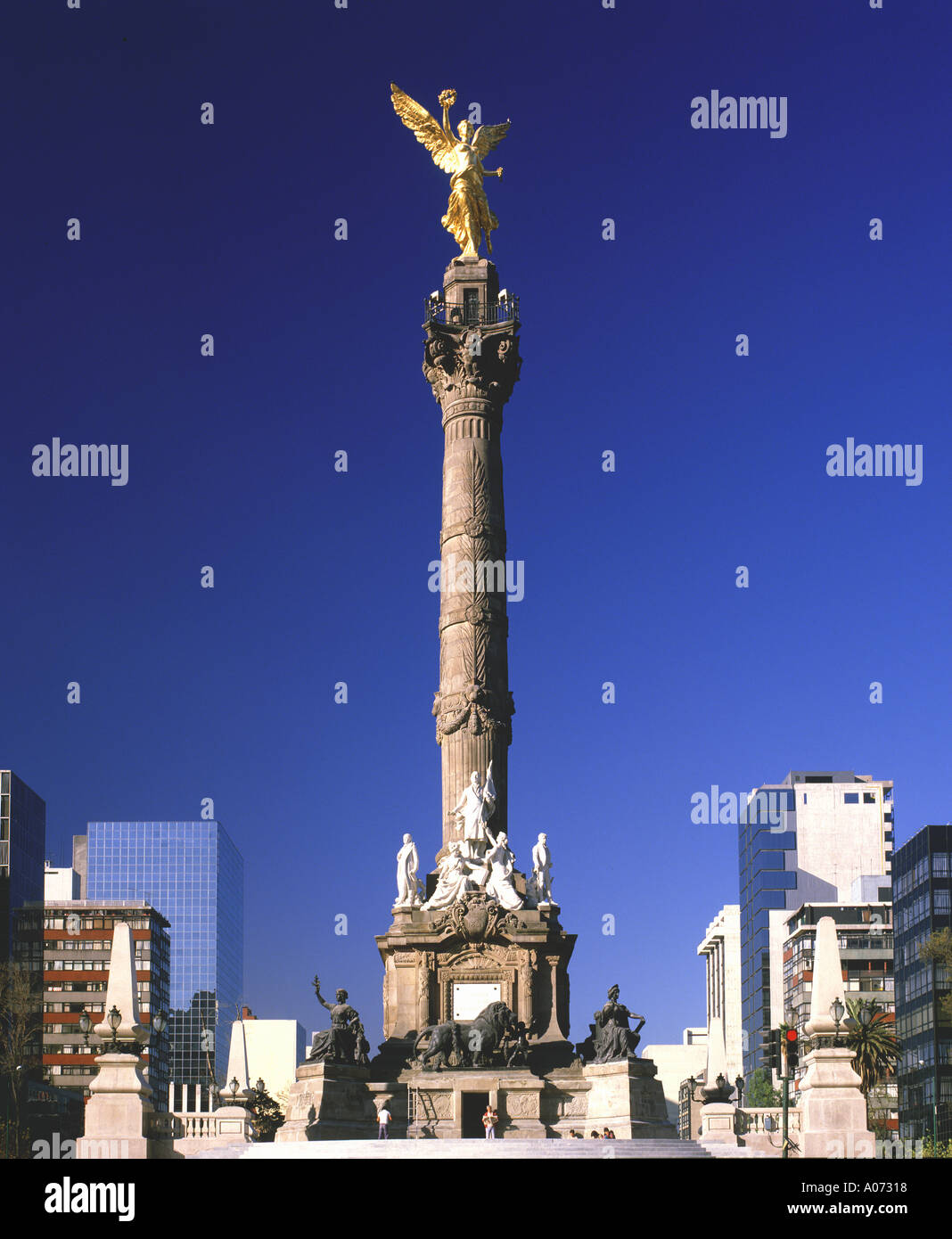The Angel of Independence Mexico DF Mexico Stock Photo - Alamy