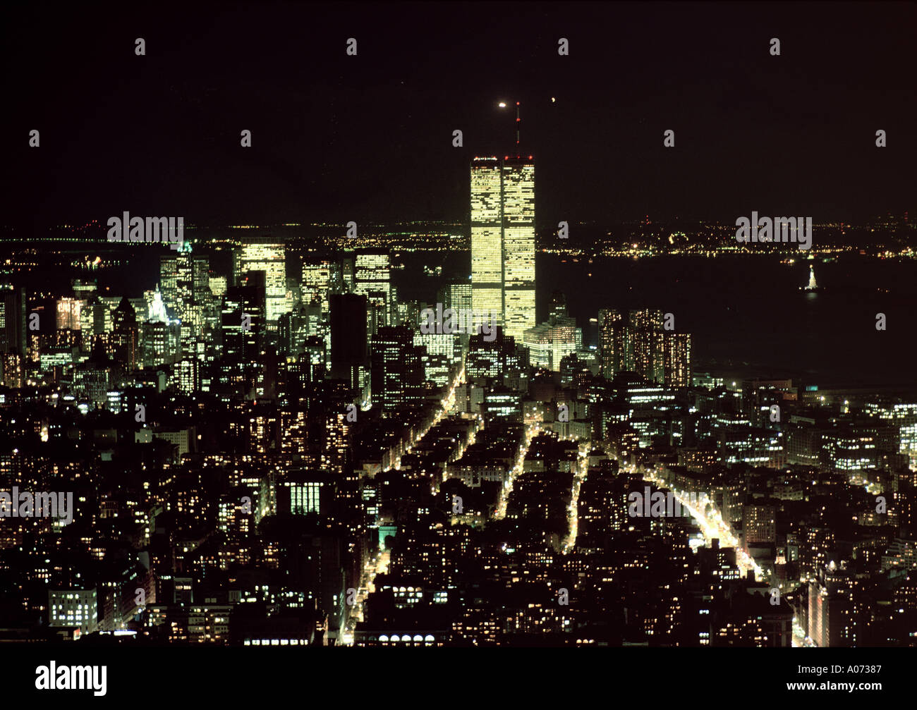 Manhattan Overview New York USA Stock Photo - Alamy