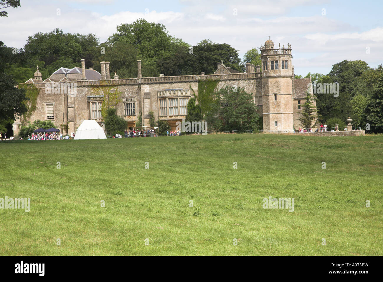 Fox Talbot house and museum Lacock Abbey Wiltshire England Stock Photo ...