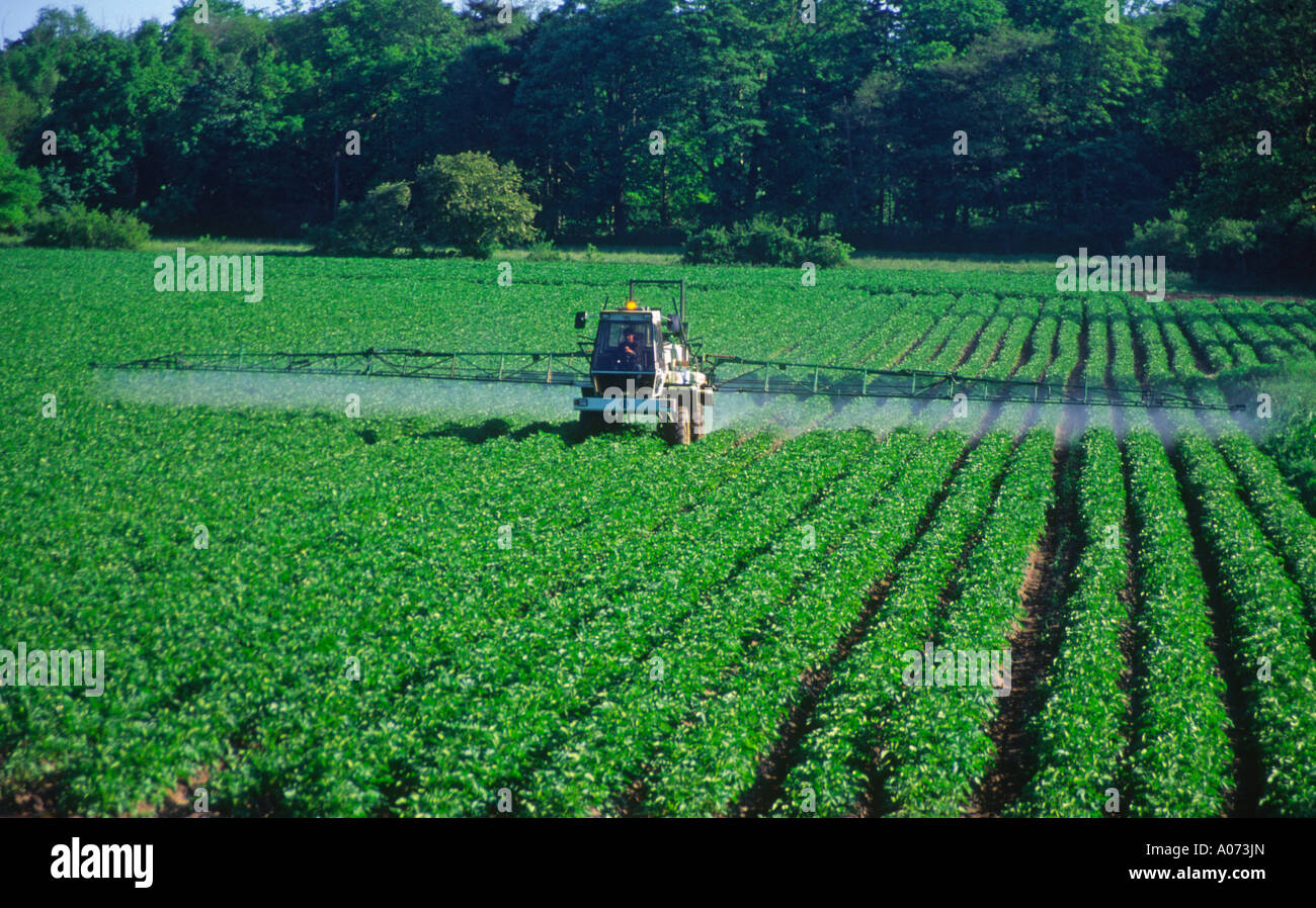 Tractor sprayer on field hi-res stock photography and images - Alamy