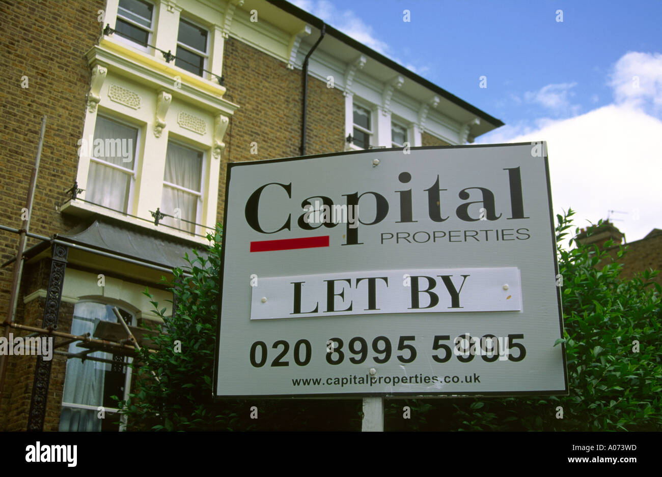 Let By sign in London Stock Photo - Alamy