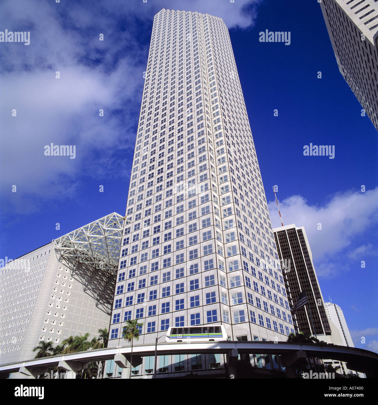 Downtown Buildings Miami Florida USA Stock Photo - Alamy