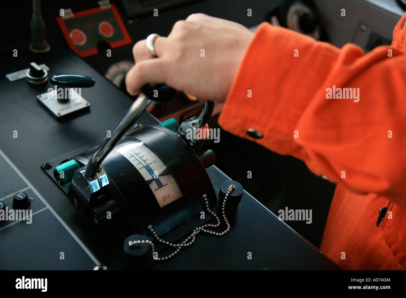 Tugboat Controls High Resolution Stock Photography and Images - Alamy