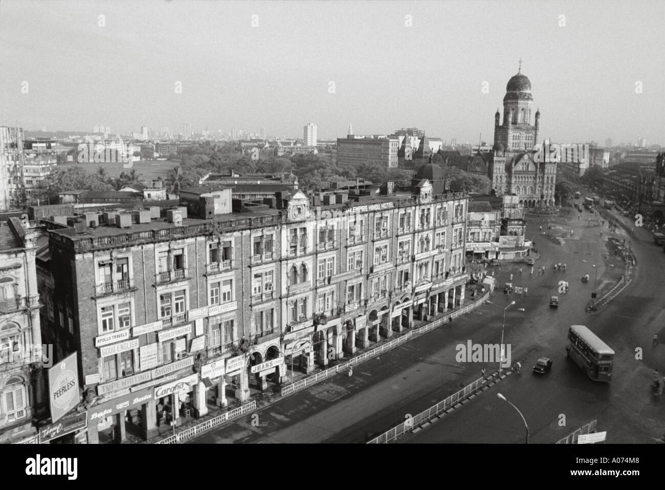 Old vintage 1900s photo of Mahendra Chambers and BMC building view from ...