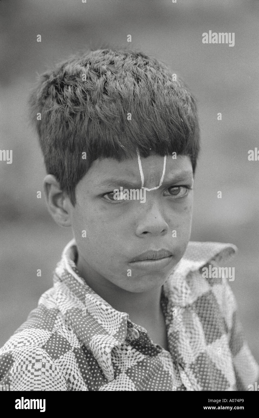Brahmin boy hi-res stock photography and images - Alamy