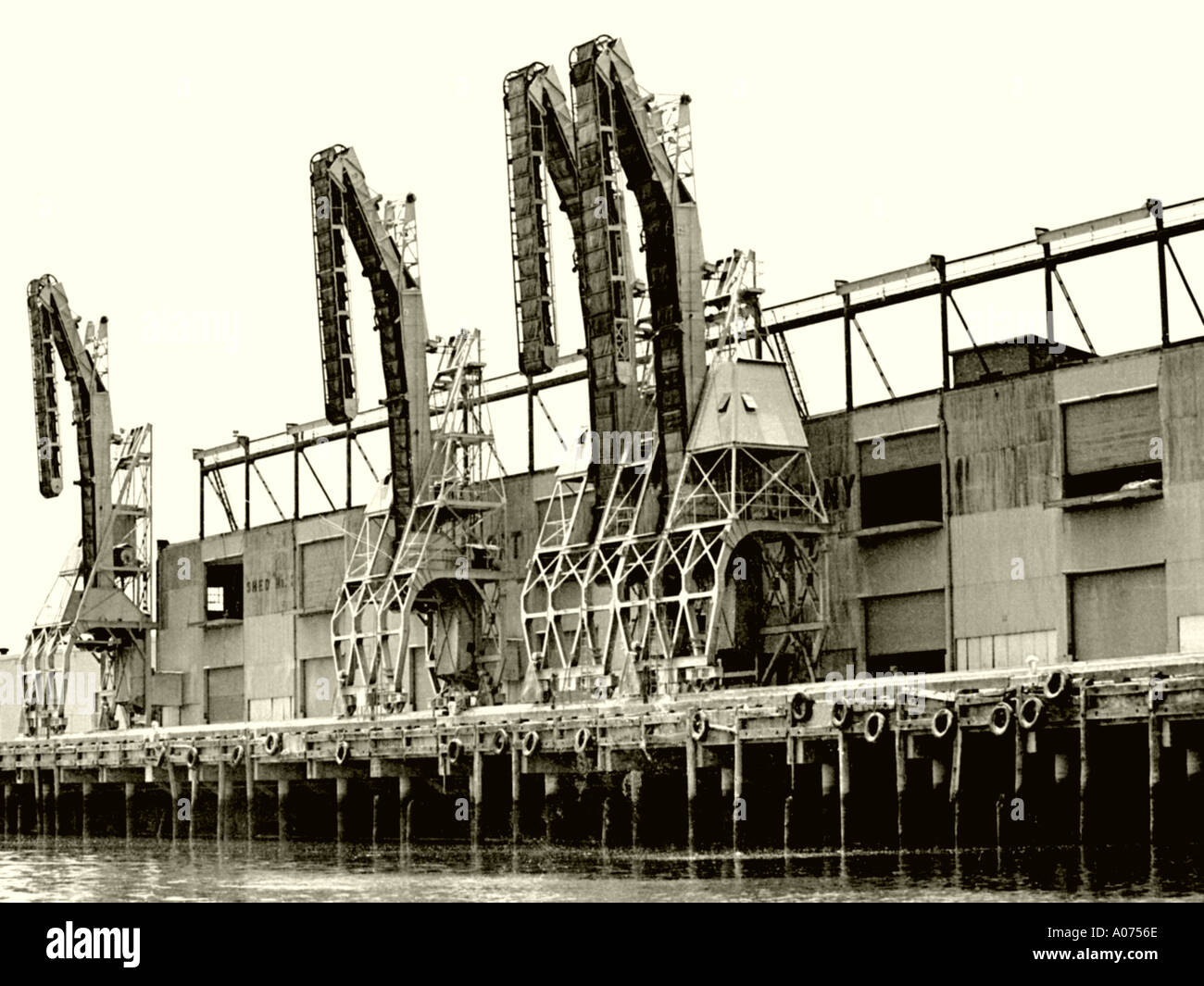 River Loading Docks Stock Photo - Alamy
