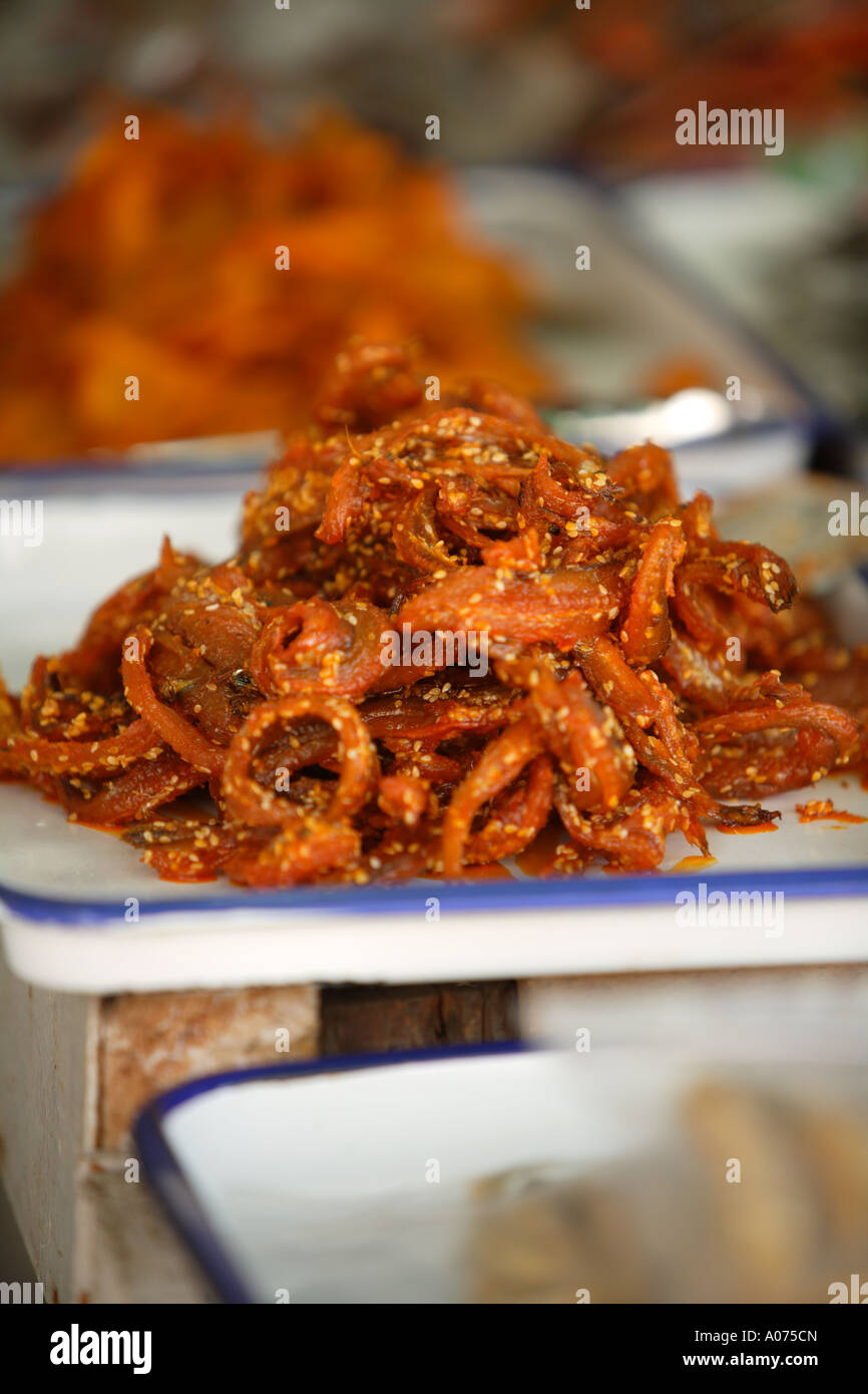 Fish for sale, Putuoshan, China Stock Photo - Alamy