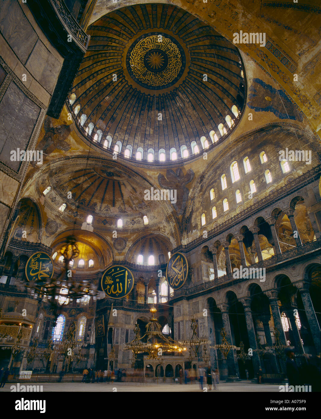 Hagia Sofia Istanbul Interior Stock Photo - Alamy