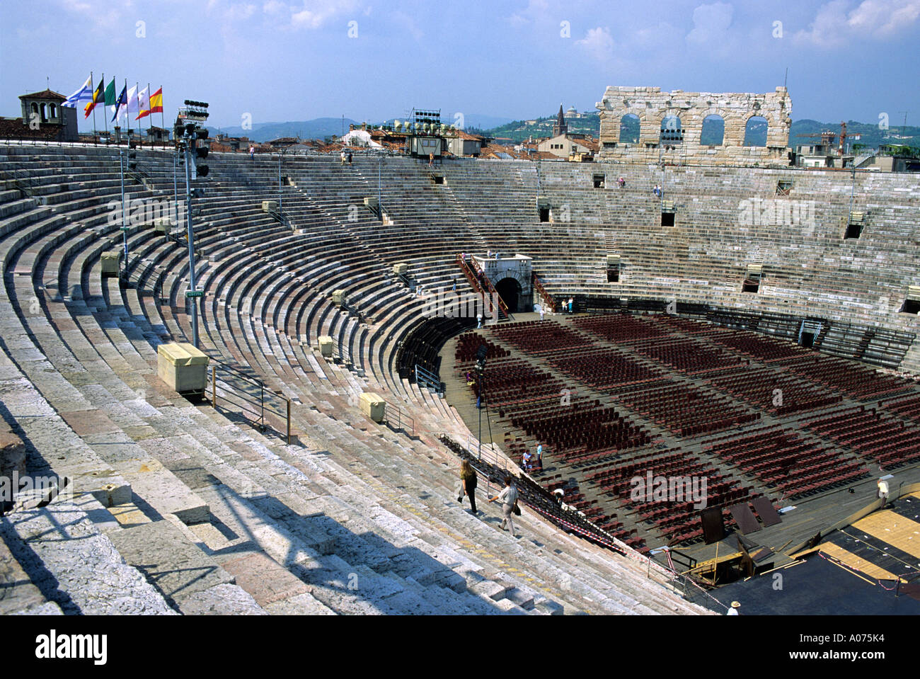 The Amphitheater in Verona, Italy Stock Photo - Alamy