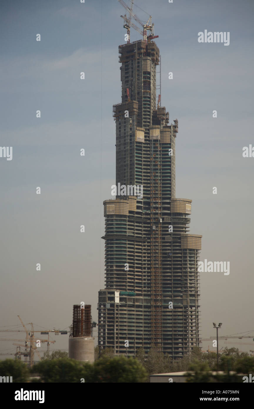 Burj Khalifa Dubai UAE Worlds Tallest Building Stock Photo - Alamy