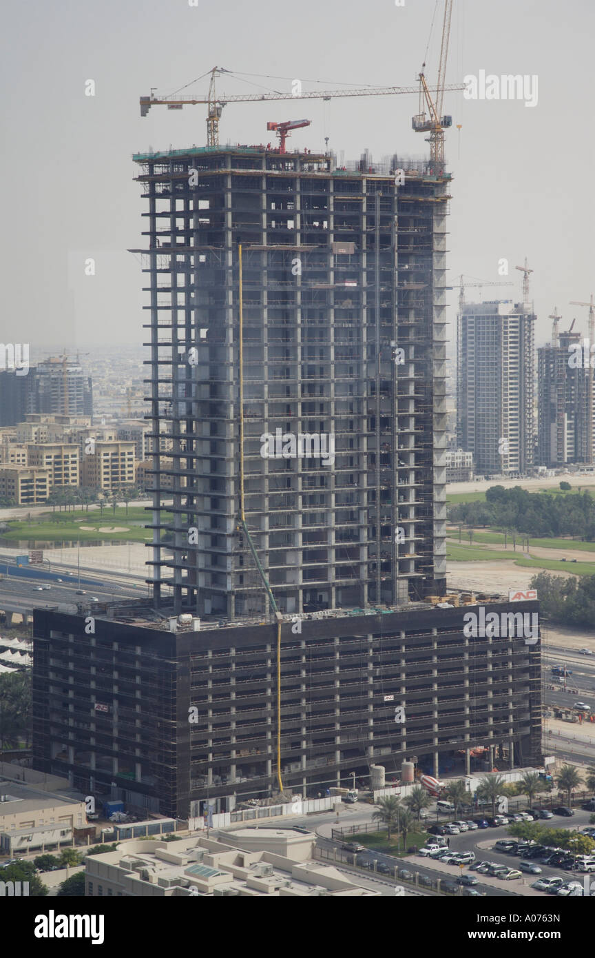 landscape view of new construction in dubai united arab emirates middle ...