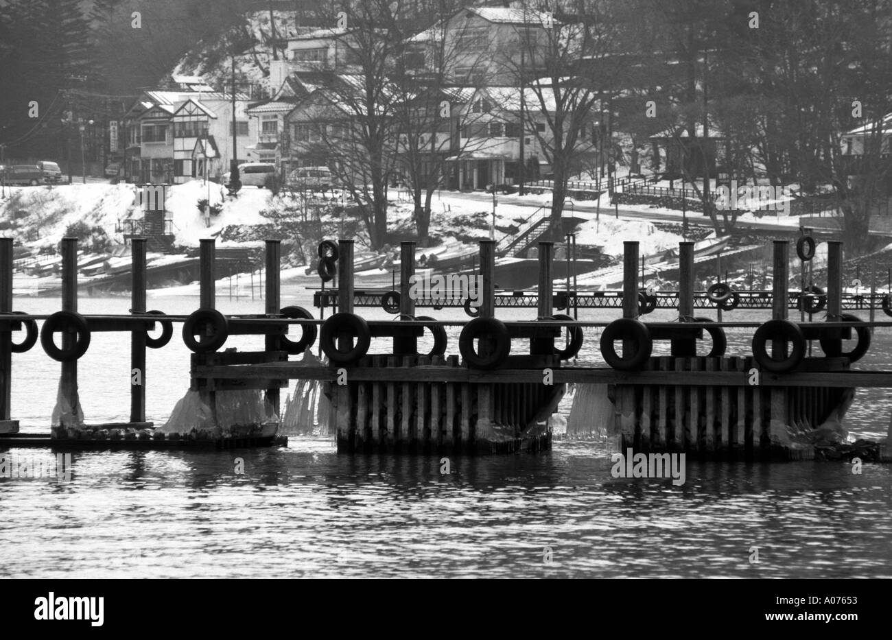 Japanese Boardwalk Nikko Japan Stock Photo - Alamy