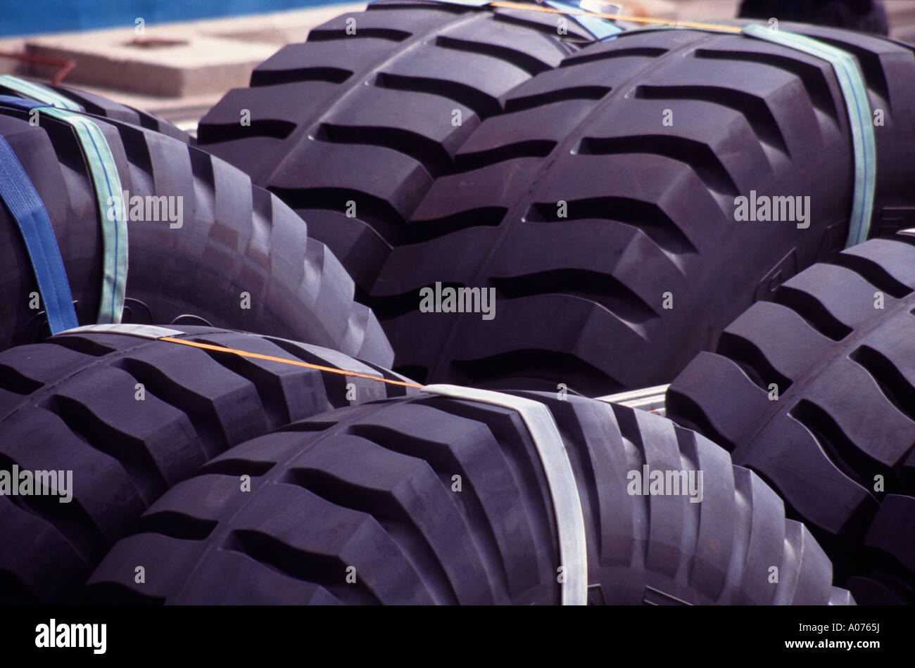 Tyre logistics hi-res stock photography and images - Alamy