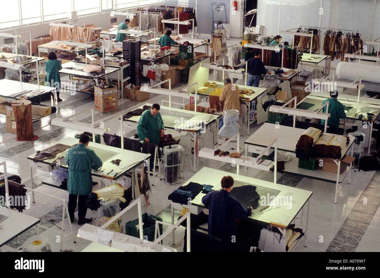 A leather factory in Inca, Majorca, Spain Stock Photo - Alamy