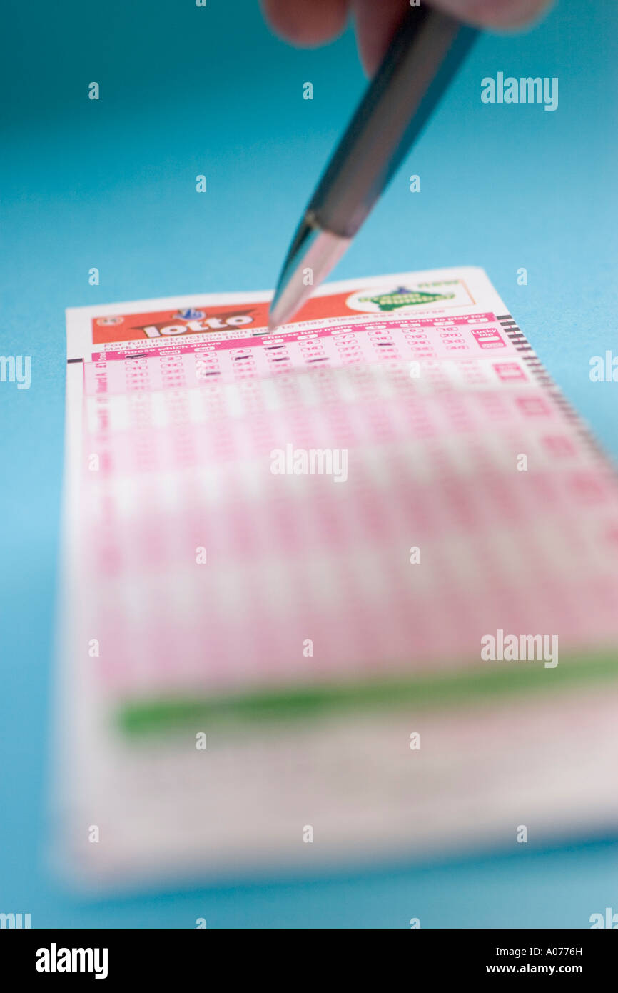 Lotto slip hi-res stock photography and images - Alamy