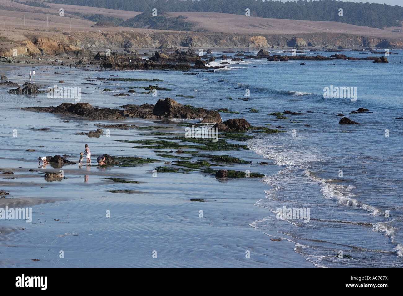 San Simeon State Beach Stock Photo - Alamy