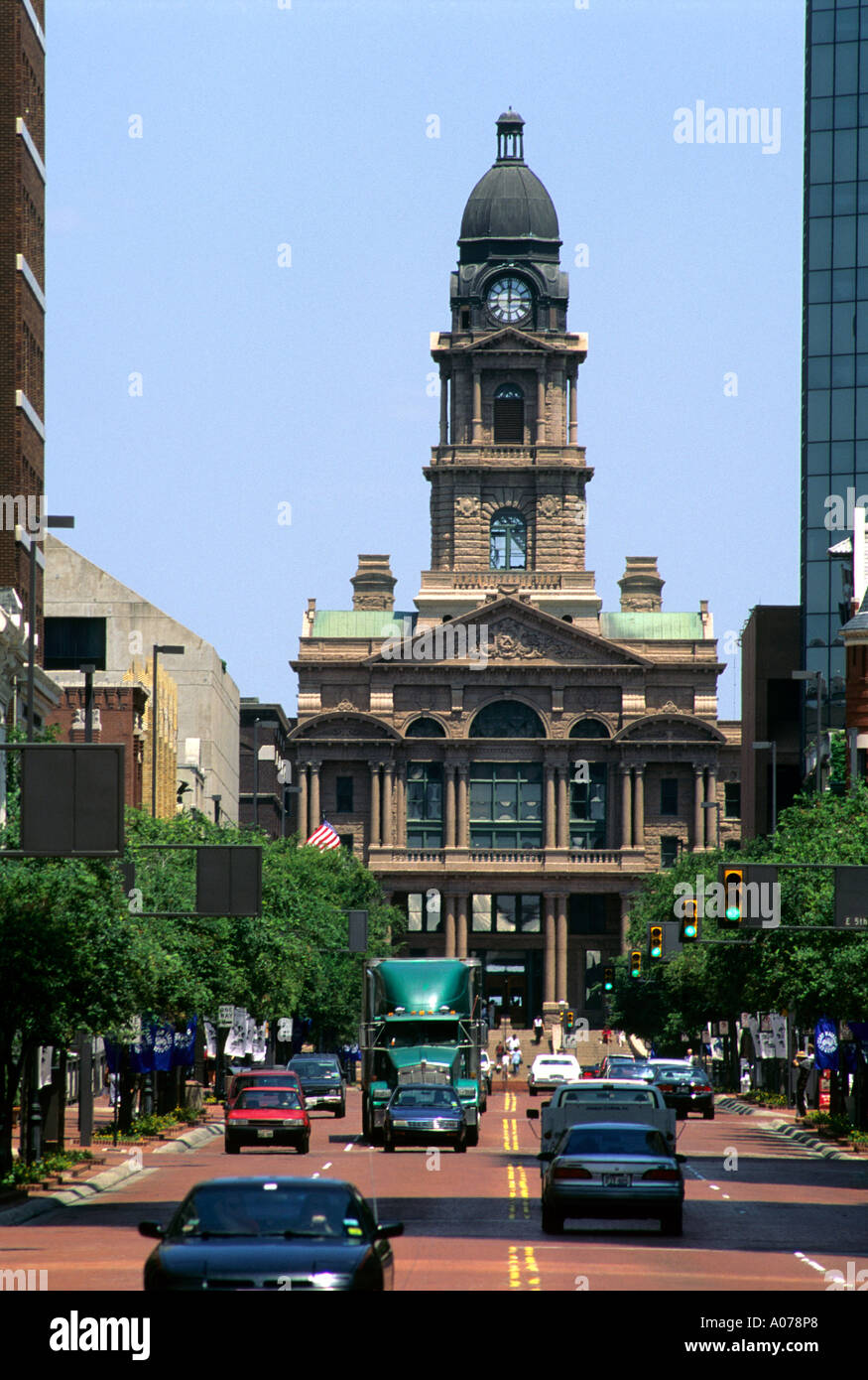 City Hall and Main Street in Fort Worth, Texas Stock Photo - Alamy