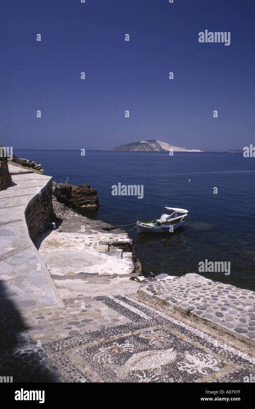 Mandraki view nisyros dodecanese greece hi-res stock photography and ...