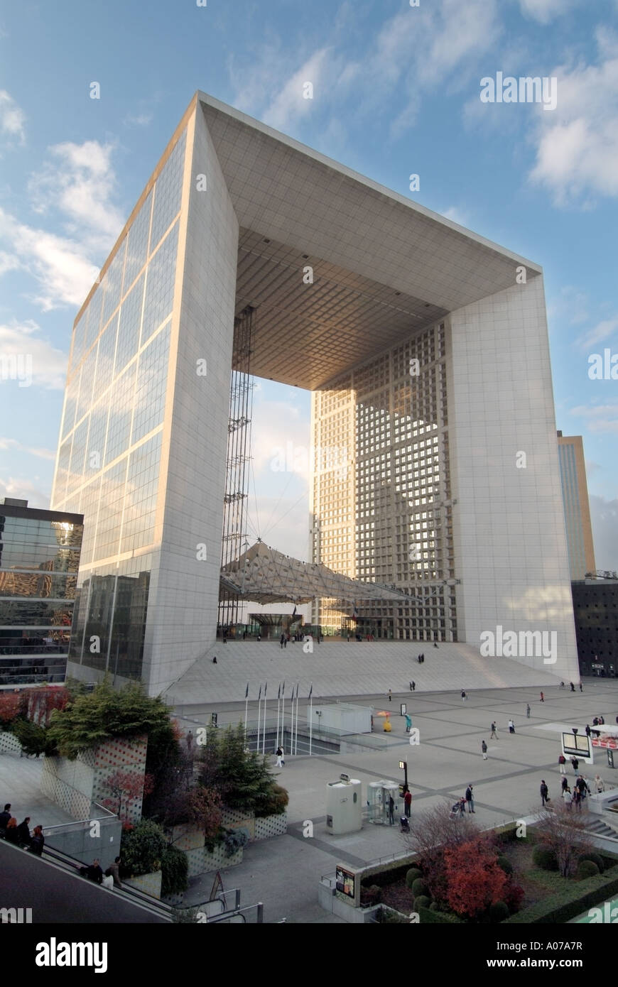 Paris La Defense concourse and business area modern architecture The ...