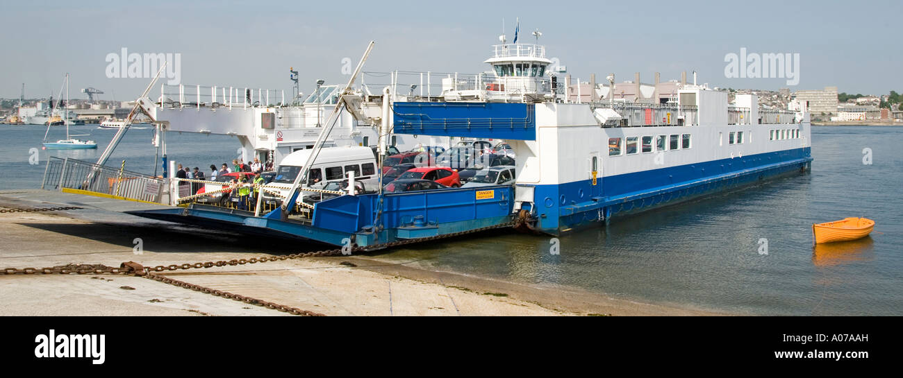 Arriving at Torpoint in Cornwall from Devonport Devon vehicle ...