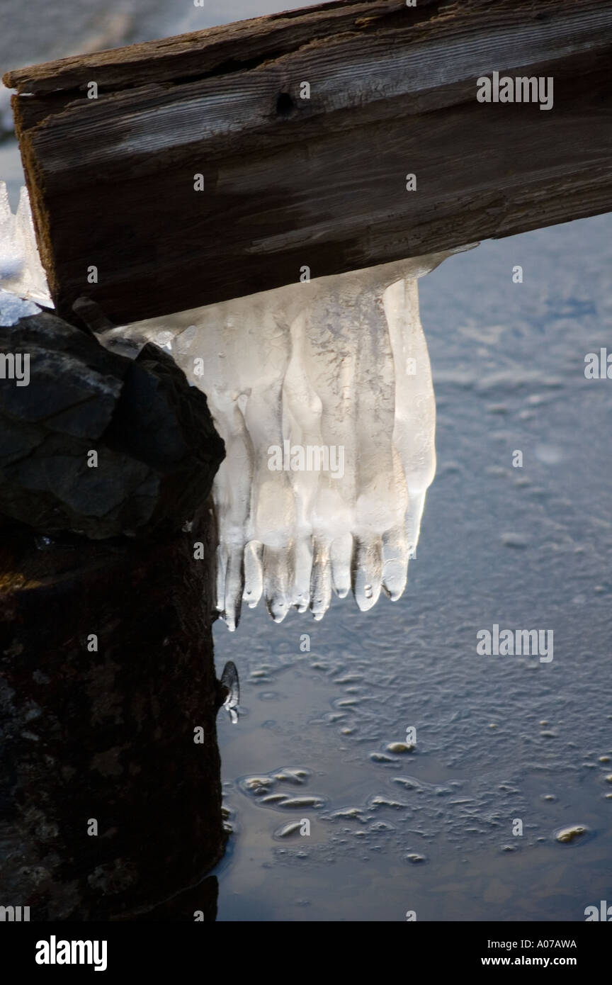Icicle forming hi-res stock photography and images - Alamy