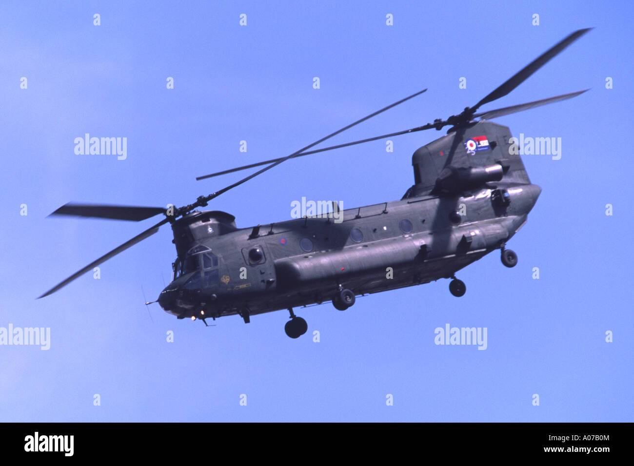 Boeing Chinook HC2 helicopter operated by the RAF displaying at ...