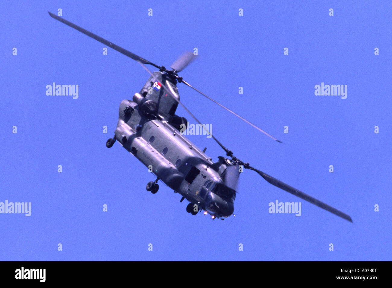Boeing Chinook HC2 helicopter operated by the RAF displaying at ...