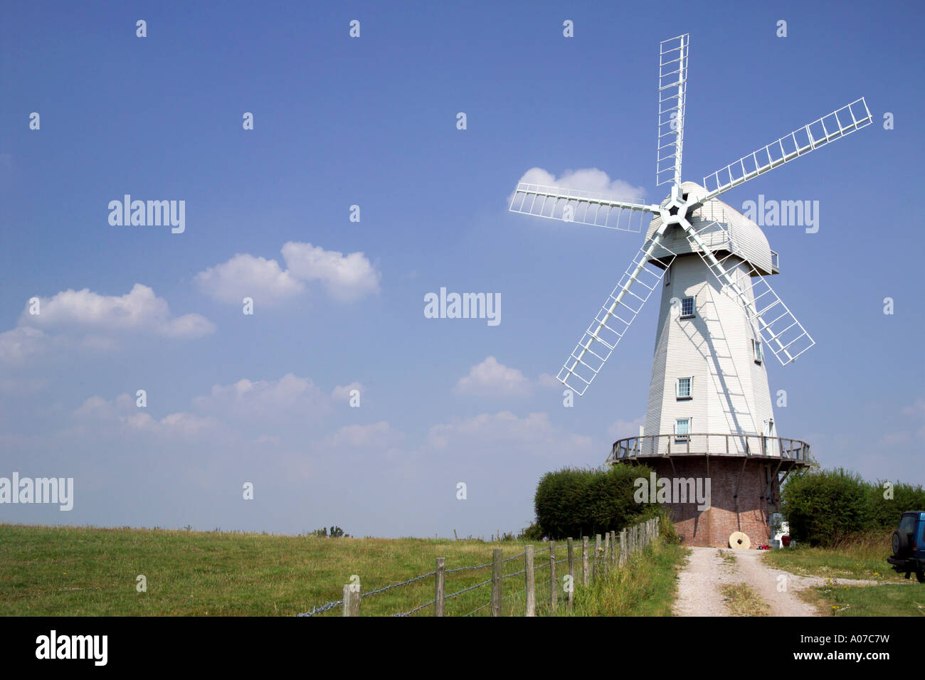 Windmill at Sandhurst in kent Stock Photo - Alamy