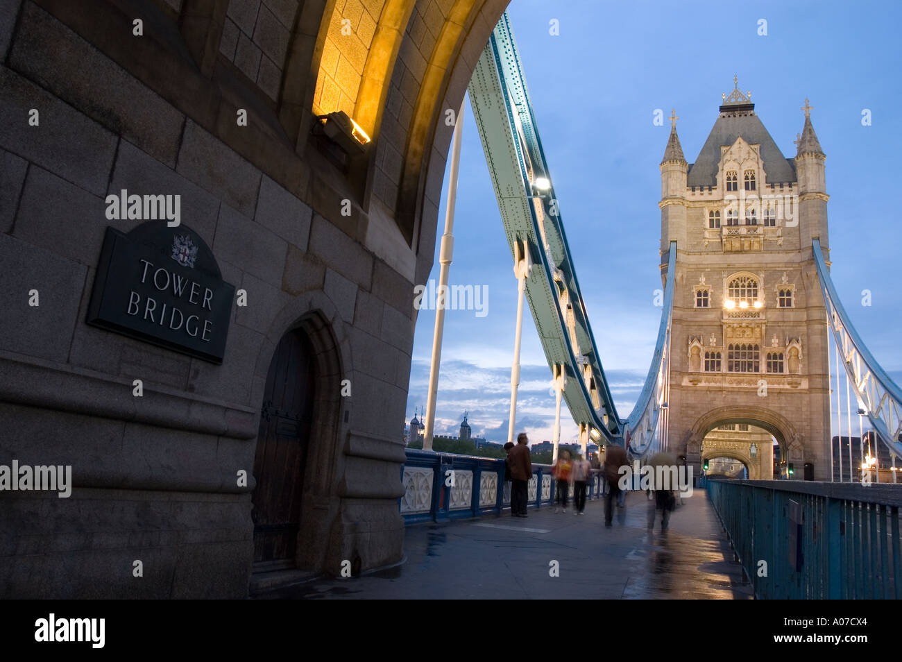 London's Tower Bridge from another perspective Stock Photo - Alamy