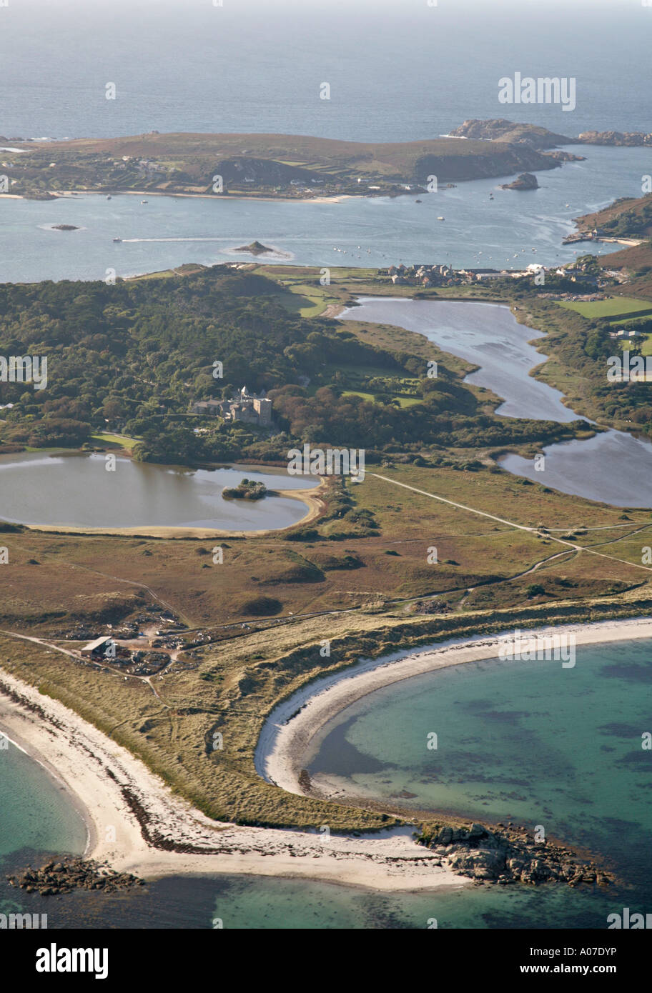 Isles of scilly aerial High Resolution Stock Photography and Images - Alamy