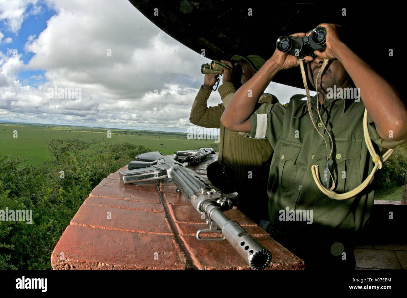 Kenya wildlife service kws rangers hi-res stock photography and images ...