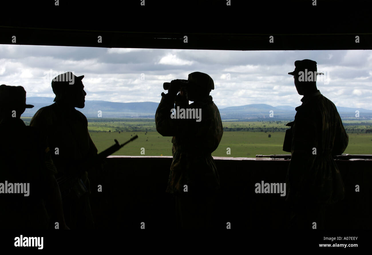 Kenya wildlife service kws rangers hi-res stock photography and images ...